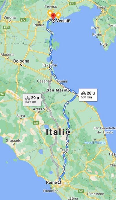 Which train Rome Venice option is the best?